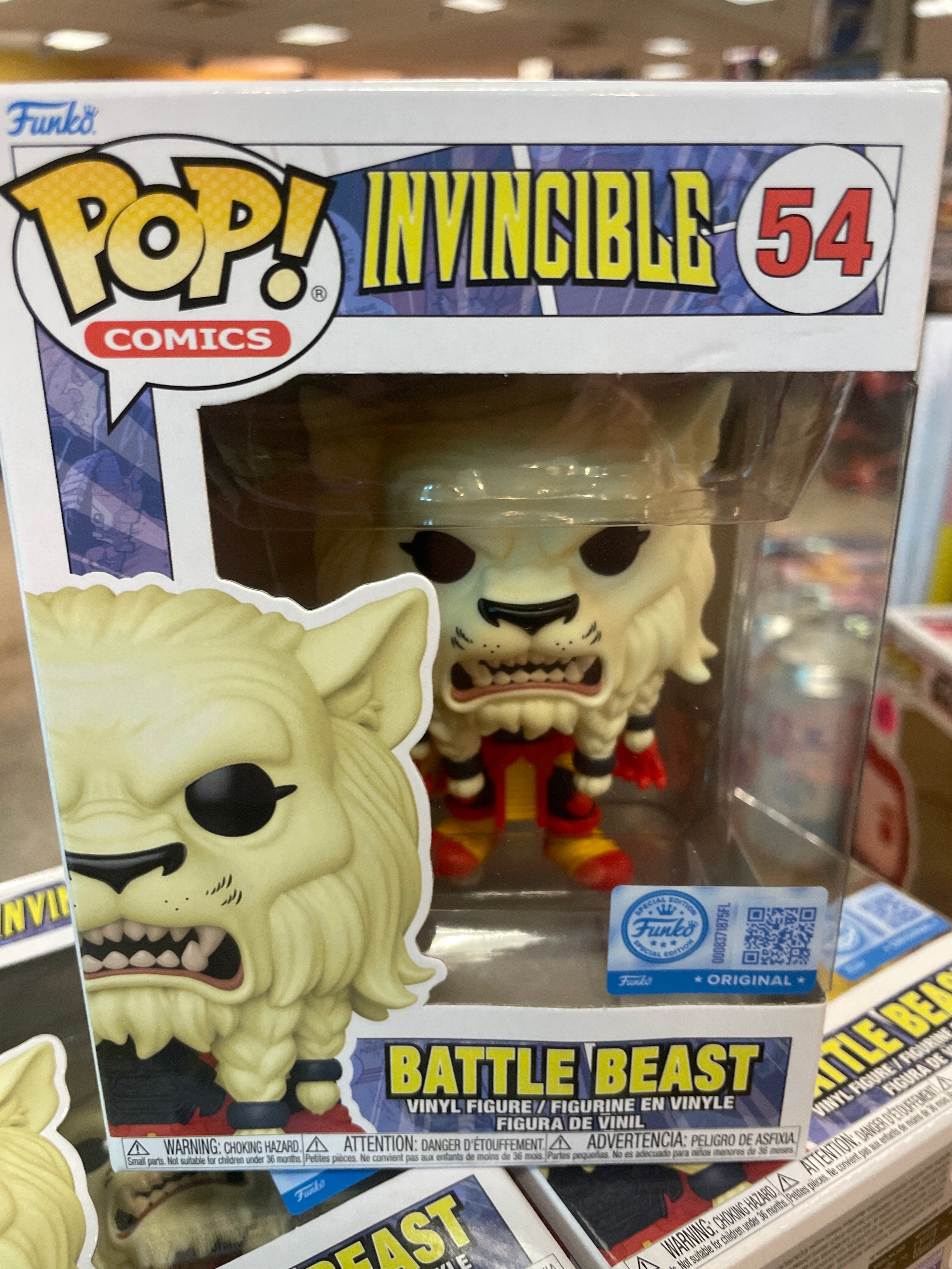 Invincible Battle Beast exclusive 54 Funko Pop! Plus Vinyl Figure ...