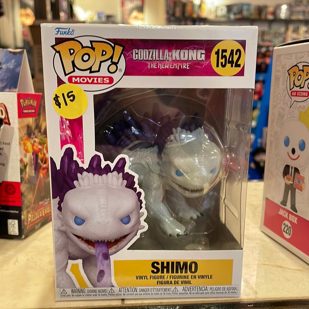 Godzilla Vs Kong New Empire Shimo With Ice Ray 1542 Funko Pop Vinyl