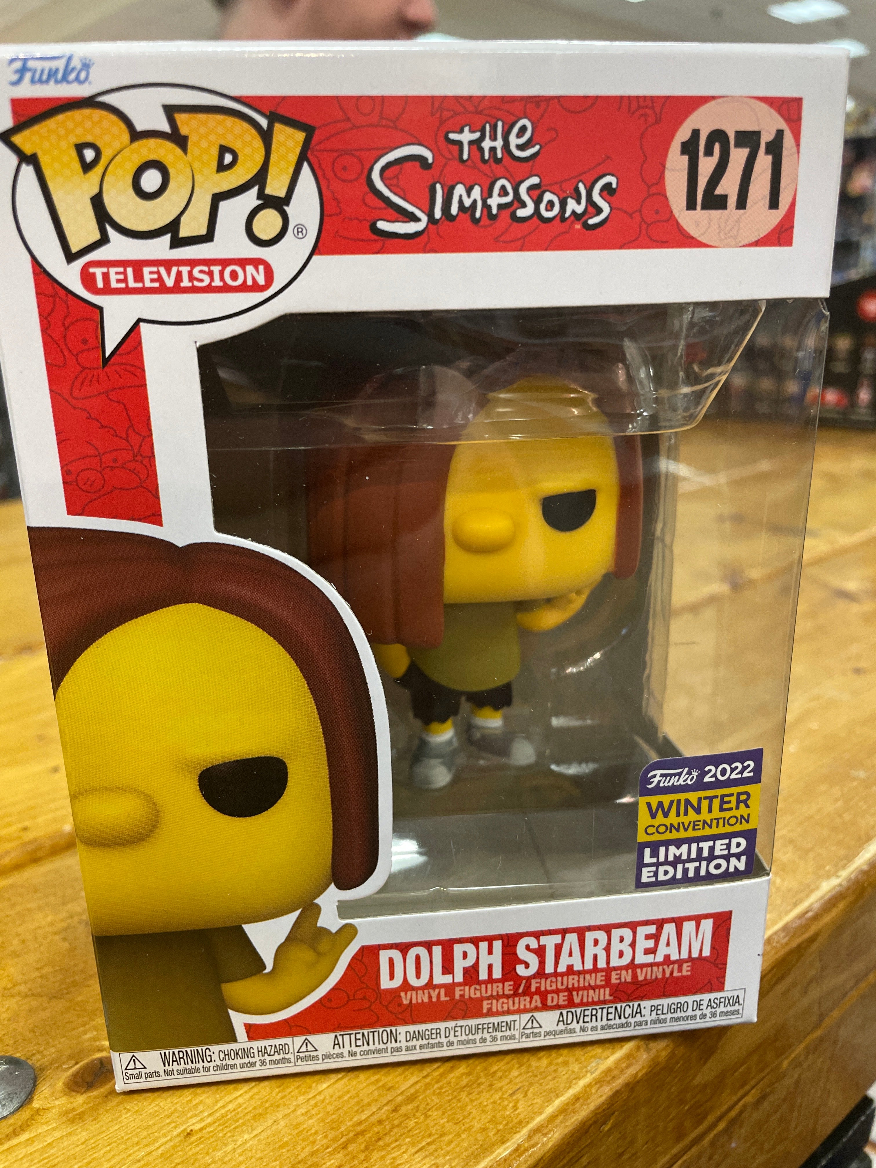 The Simpsons Dolph Starbeam 1271 Funko Pop! Vinyl Figure cartoon – Tall ...