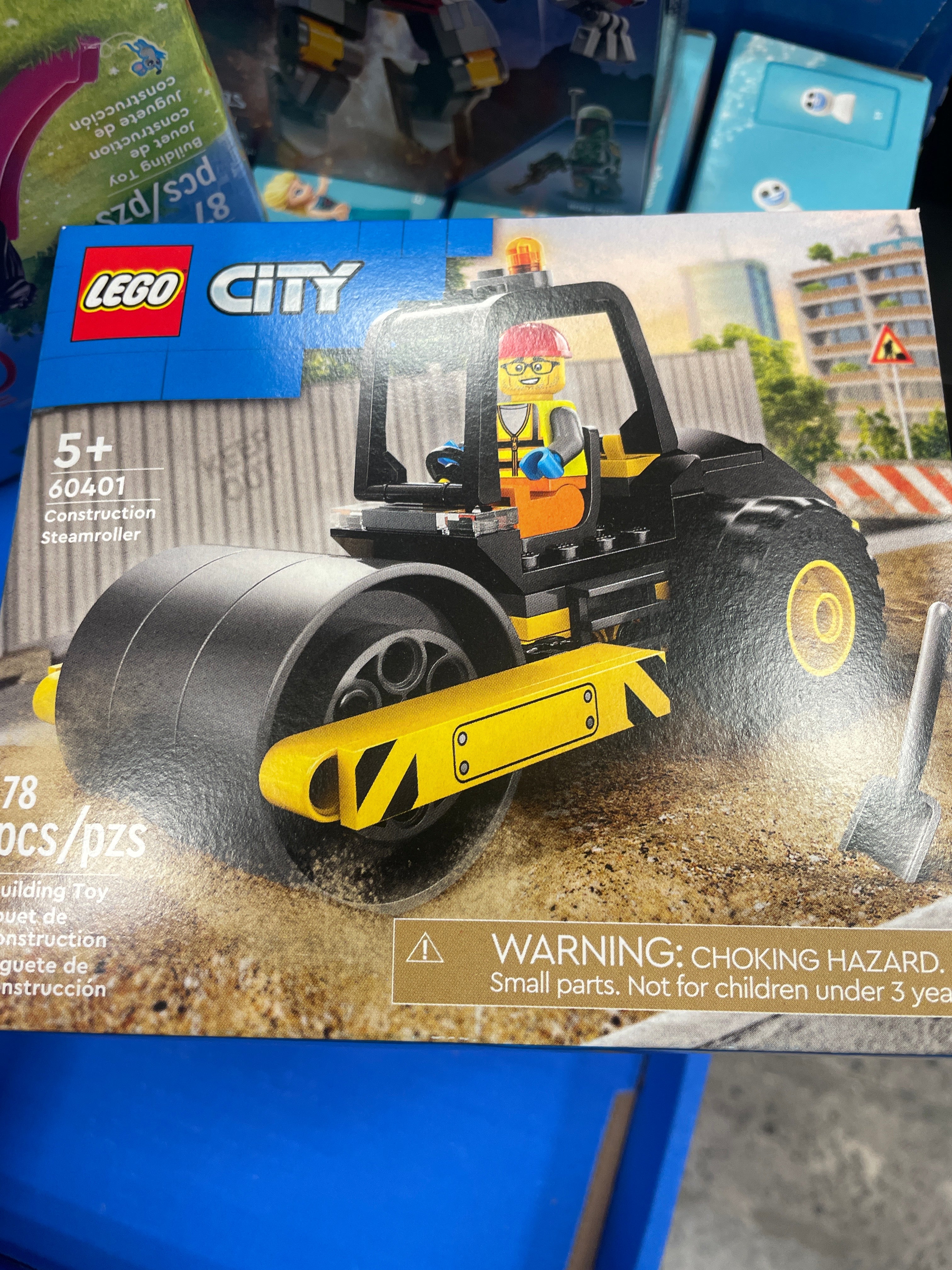 LEGO CITY construction steamroller 60401 – Tall Man Toys & Comics
