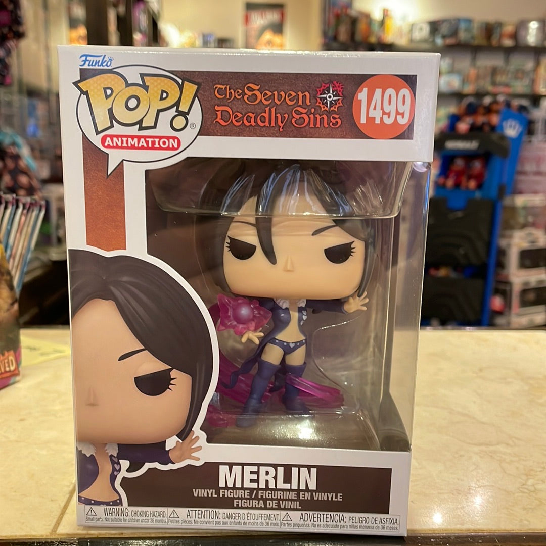 Seven Deadly Sins - Merlin 1499 - Funko Pop! Vinyl Figure anime – Tall ...