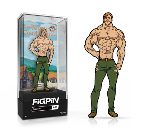 Figpin the seven deadly sins Escanor pin action figure – Tall Man Toys ...