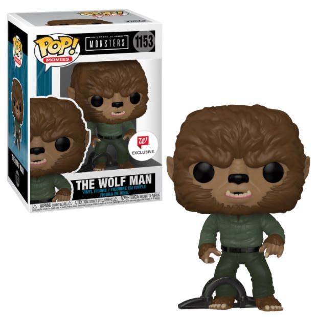 Universal Monsters - The Wolfman #1153 - Exclusive Funko Pop! Vinyl Fi ...