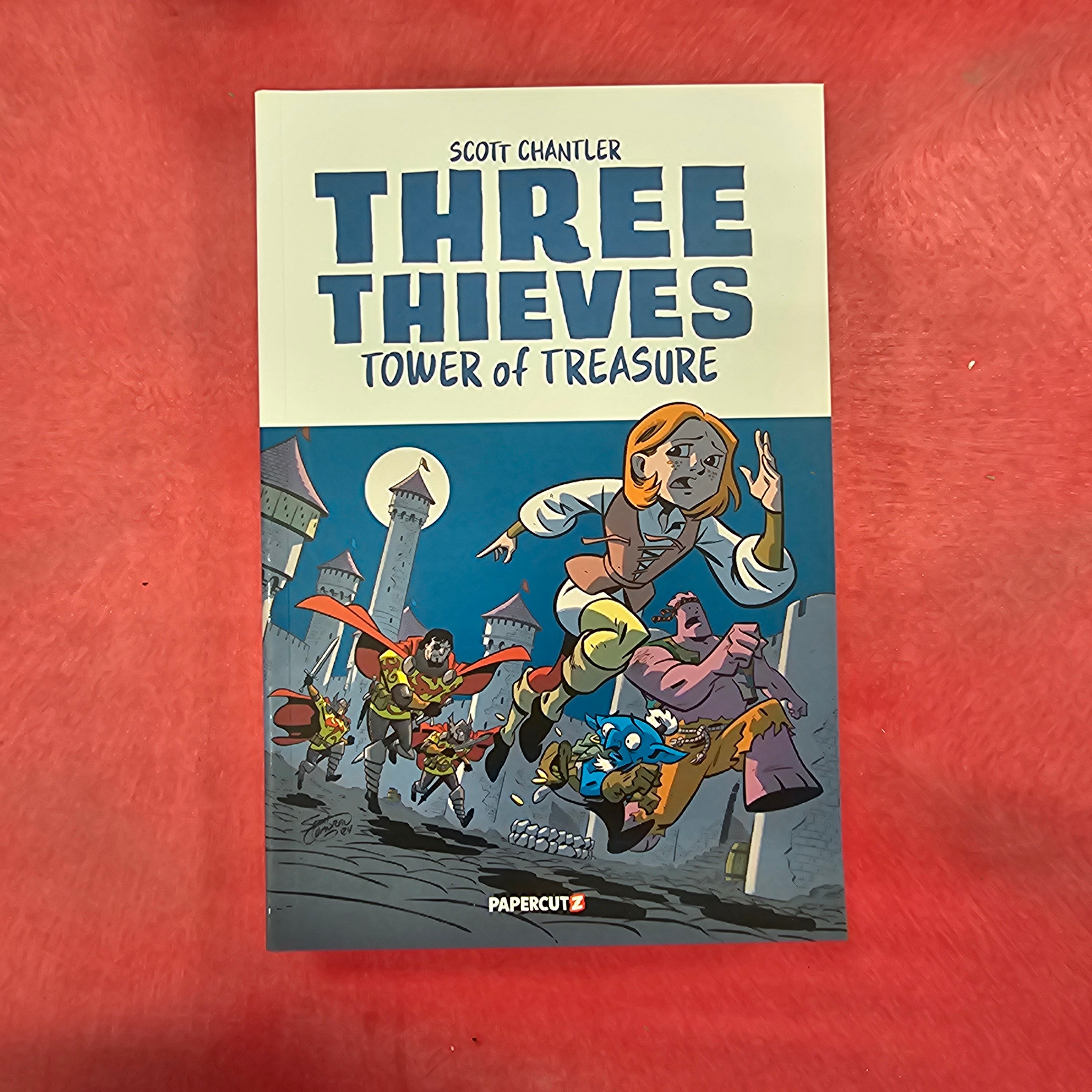 Three Thieves: Tower of Treasure graphic novel – Tall Man Toys & Comics