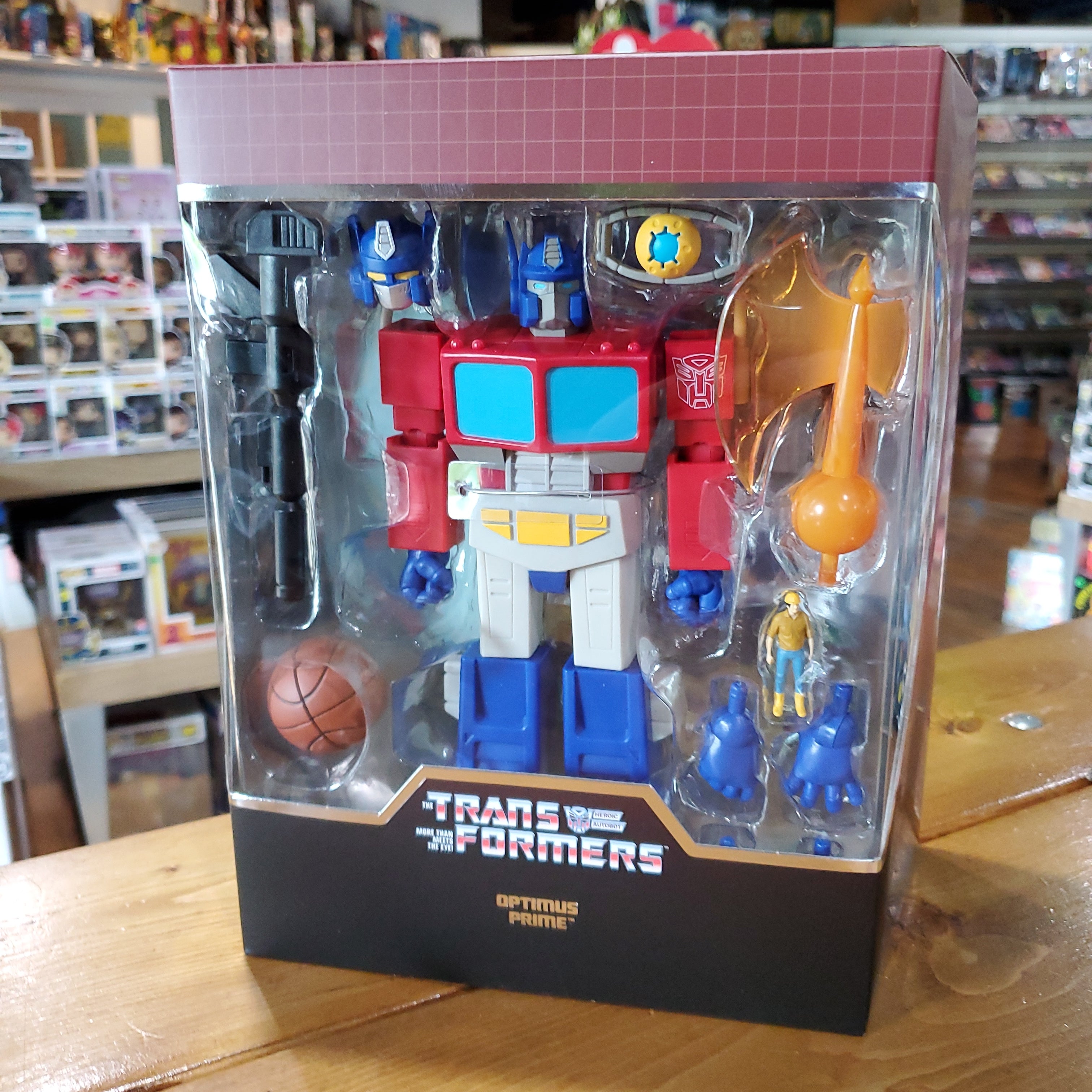 Transformers Prime Optimus Prime Toy Box