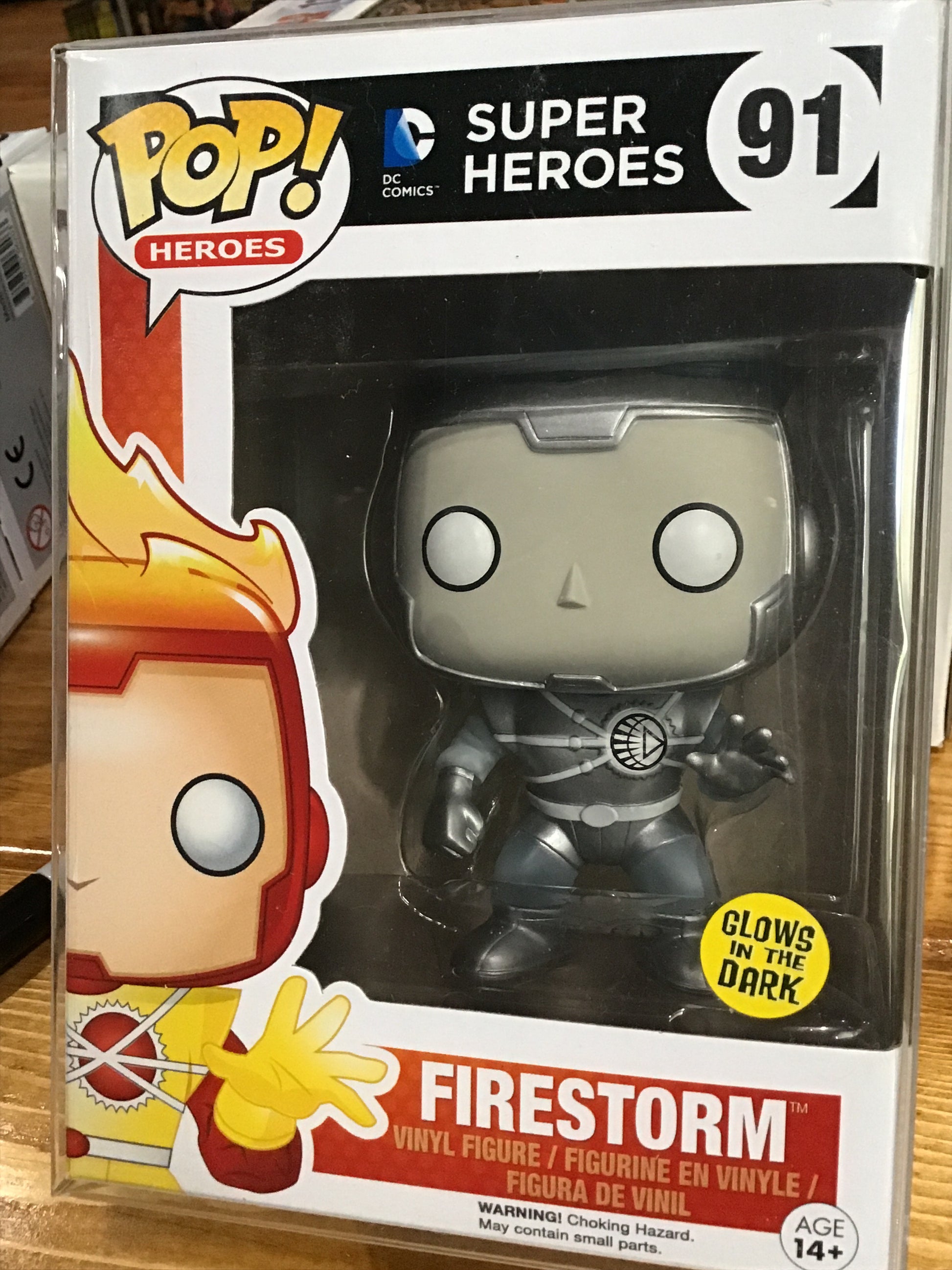Firestorm white lantern exclusive Funko Pop! vinyl Figure – Tall Man ...