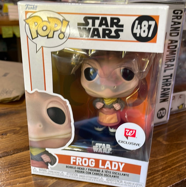 Star Wars - Frog Lady #487 - Exclusive Funko Pop! Vinyl Figure – Tall ...