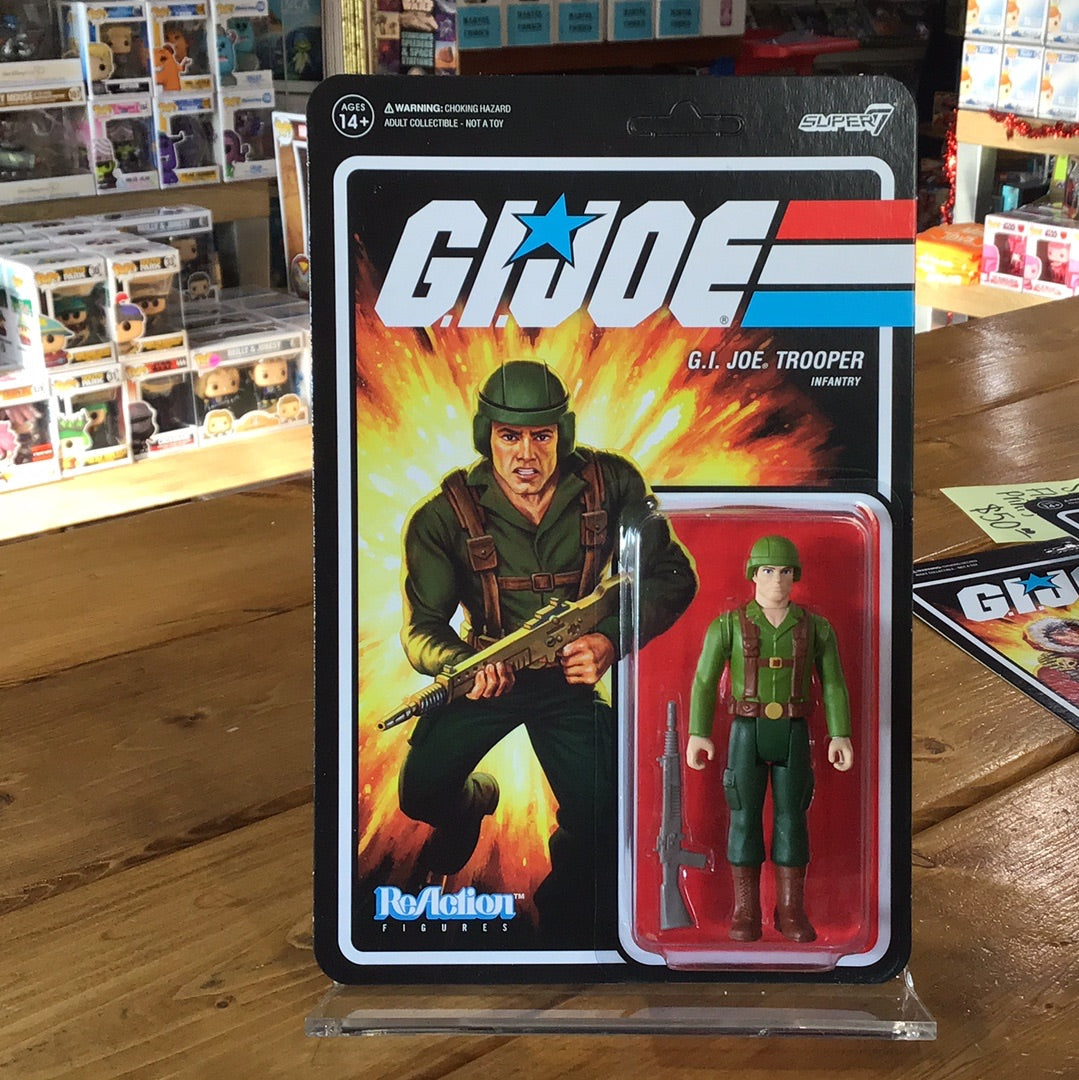 Super 7 - GI Joe REACTION Figures - MOC – Tall Man Toys & Comics